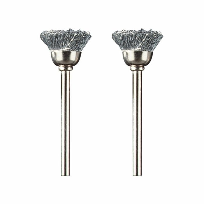 Dremel Carbon Steel Brush 13mm 442 2 2 Pack Bunnings Australia