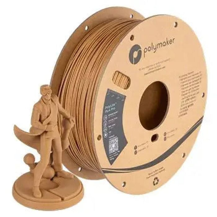 Polymaker PolyLite PLA+ Pro Army Beige 1kg (1.75mm) - Bunnings Australia