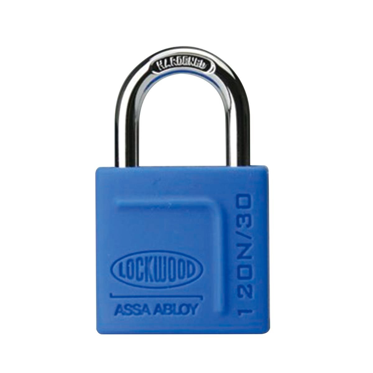 Lockwood 30mm 120N Series Padlock, 18mm Shackle, with Silicone Jacket ...