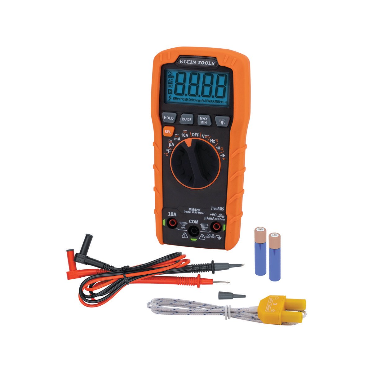 Klein Tools 600V 10A Auto Ranging Multimeter MM420 - Bunnings Australia