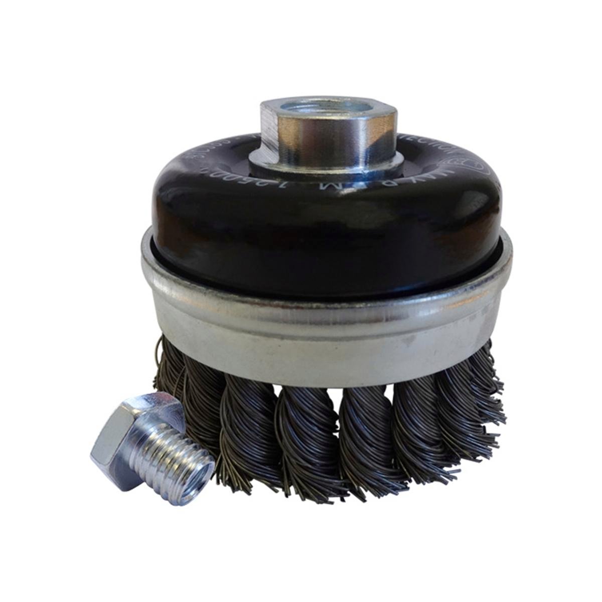 Josco Brumby Twistknot Cup Brush with Skirt 75mm - Bunnings New Zealand