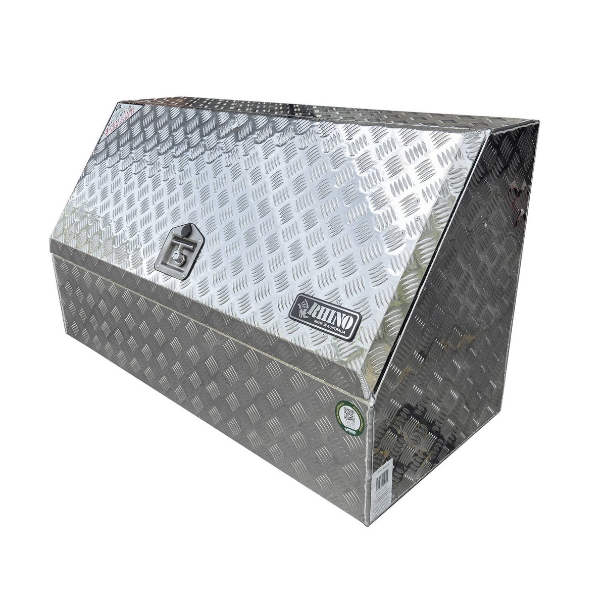 Rhino 1150 x 492 x 645mm Checker Plate Tool Box - Bunnings Australia