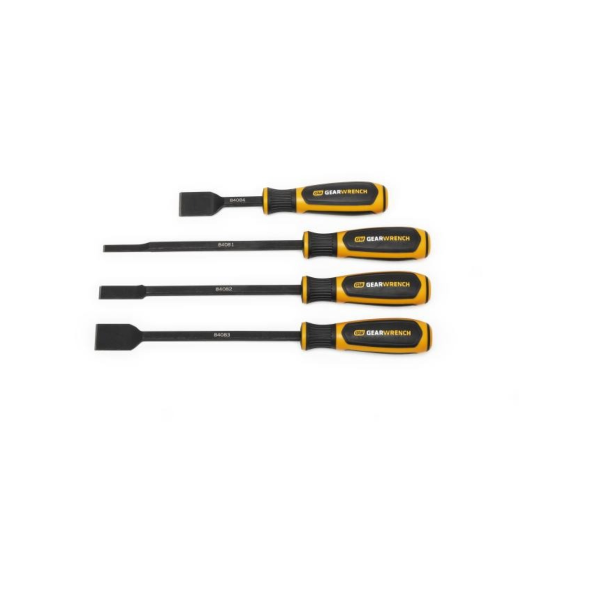 GEARWRENCH 4 Piece Dual Material Wide Scraper Set - Bunnings Australia
