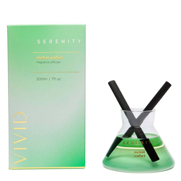 Serenity Vivid 200ml Reed Diffuser Fragrance - Melon Sorbet - Bunnings ...