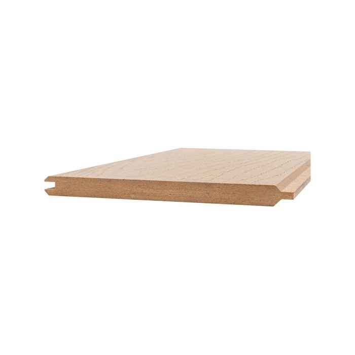 inBuilt 2700 x 145 x 12mm Raw Embossed Oak Lining Board MDF MR E0 ...