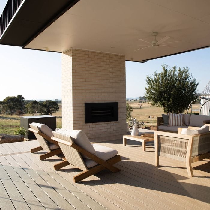 Ekodeck 137 x 23mm 5.4m Backbeach Designer Edge Board Composite Decking ...