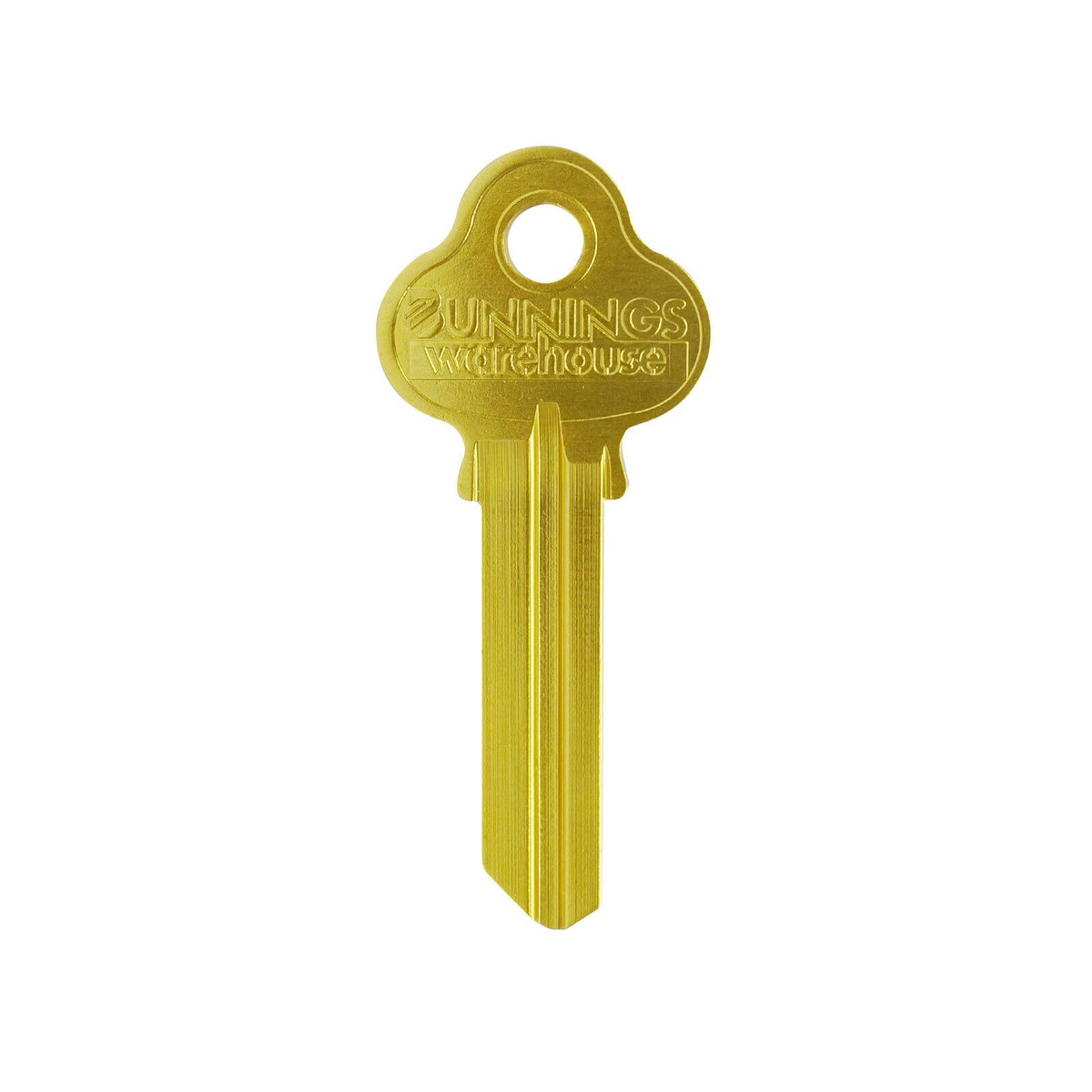 EHI LW4 Gold Blank Key - Bunnings Australia