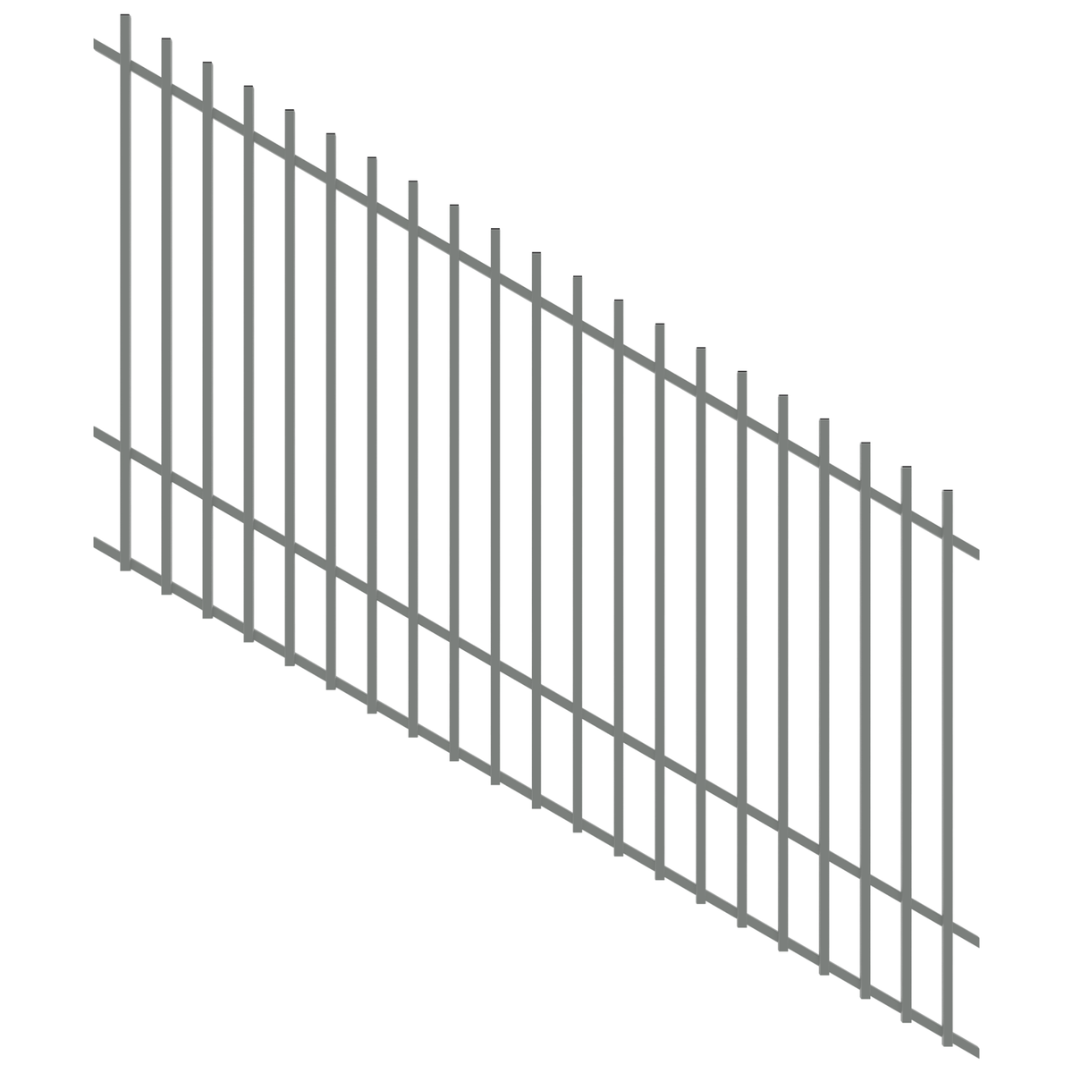 ProtectorAl 1201 - 2400 x 1500mm Palladium Silver Raked 16-30º Radiator ...