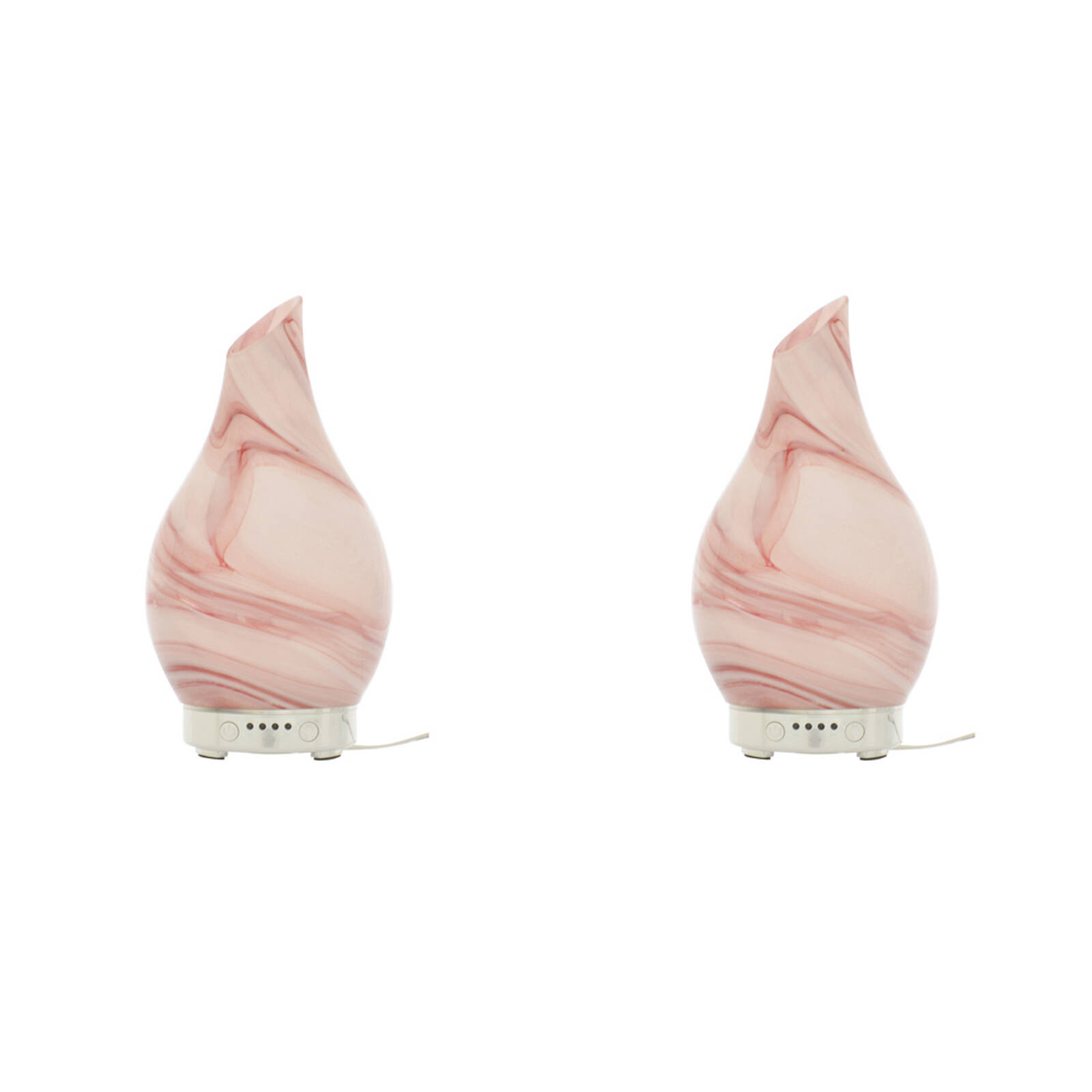 2PK Gibson Gifts Aroma Humidifier Aromatherapy 24cm - Pink Marble ...