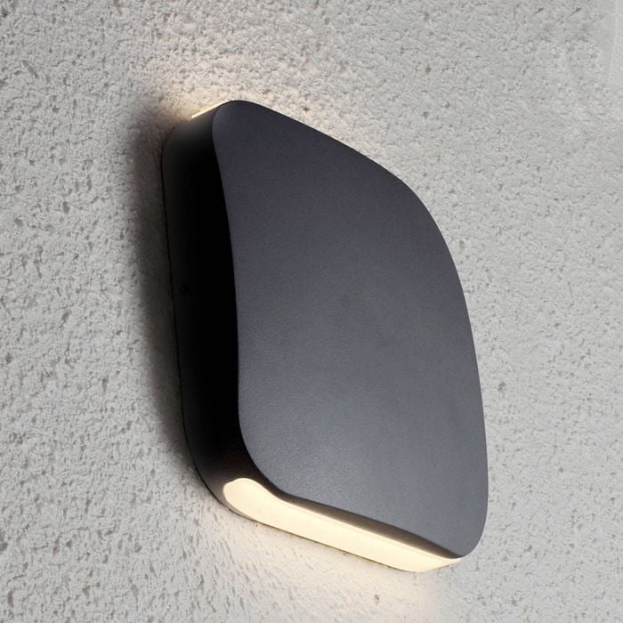 CLA Lighting Vox Surface Mounted LED Exterior Square Up/Down Wall Light ...