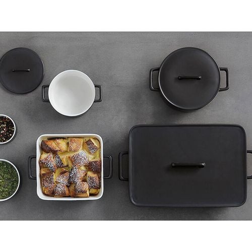 Maxwell & Williams 1.3L Epicurious Round Porcelain Casserole Dish w ...