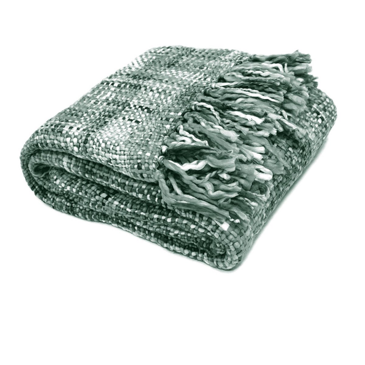 Rans Oslo Knitted Weave Throw 127x152cm - Grey Goose - Bunnings Australia
