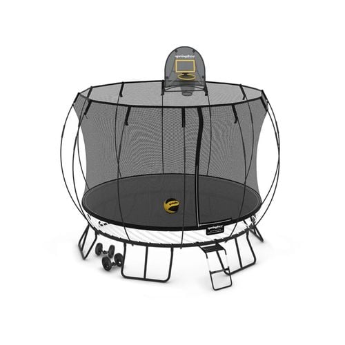 Springfree Medium Round Trampoline 10 ft - Moving Accessory Bundle ...