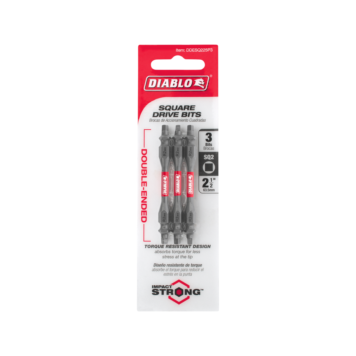 Diablo Double Ended R2 Power Bit - 3 Pack - Bunnings New Zealand