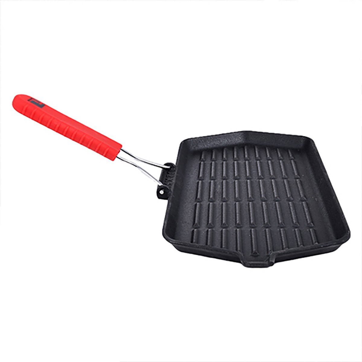 Bergner 33x19cm Cast Iron Rectangular Grill Pan - Black - Bunnings ...