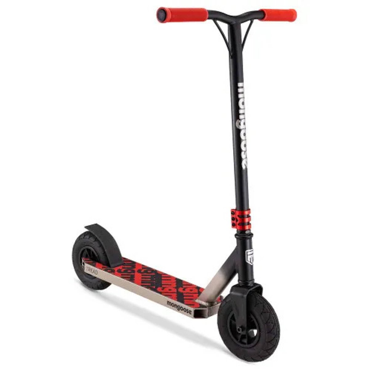 Mongoose Tread Freestyle Dirt Scooter Black / Red - Bunnings Australia