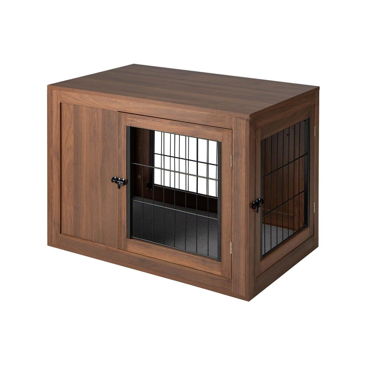 Costway Wood Dog House Side End Table Puppy Kennel - Bunnings Australia