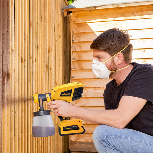 Wagner 18V W600 Flexio Paint Sprayer Cordless Kit - Bunnings Australia