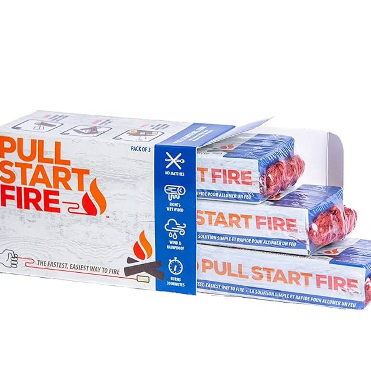Pull Start Fire Pull String Firestarter (3 Pack) - Bunnings Australia