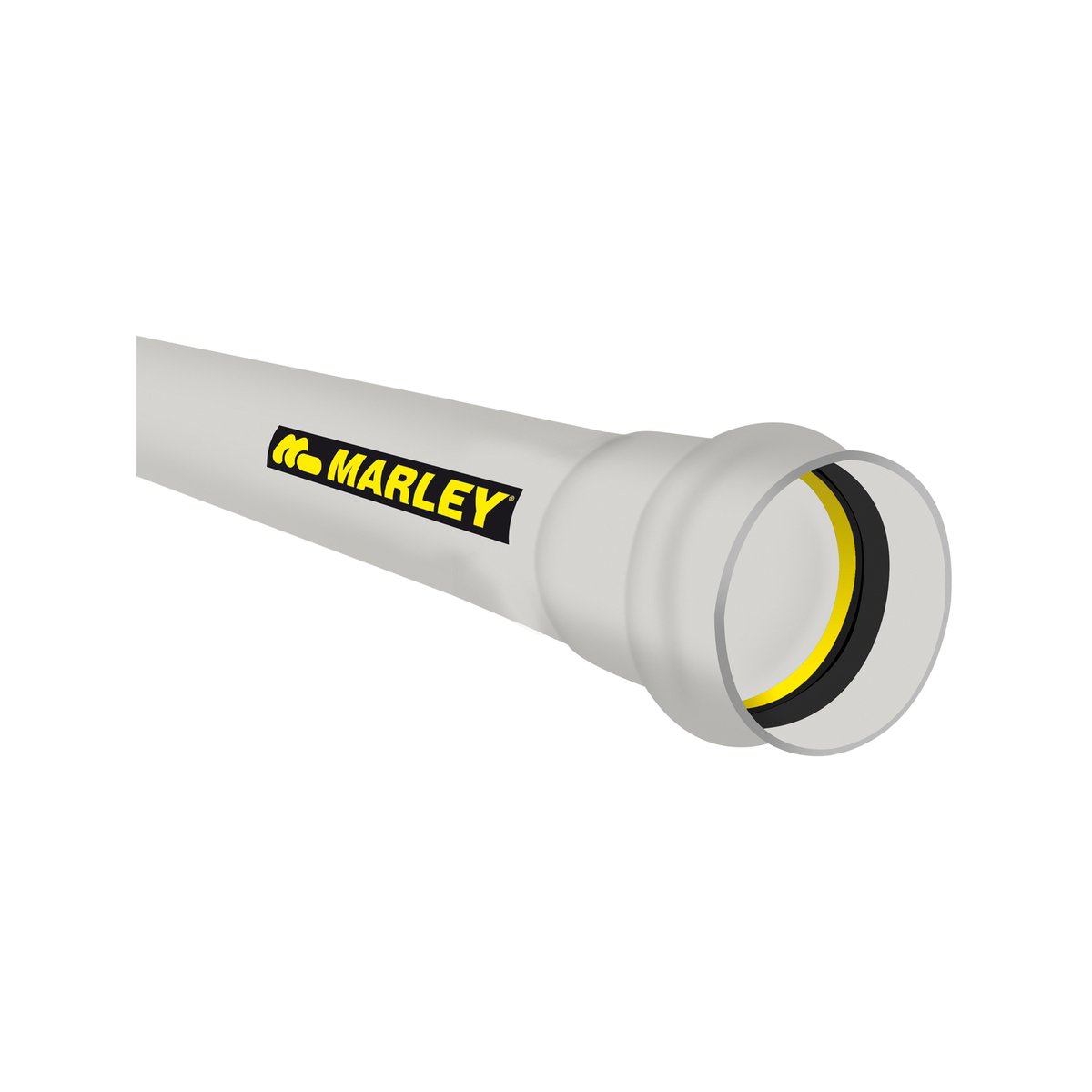 Marley 100mm x 6m SN6 RJ OPTIM® DWV Pipe - Bunnings New Zealand