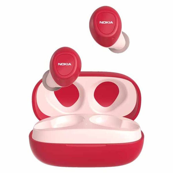 Nokia Essential True Wireless Earphones (E3100) - Red - Bunnings Australia