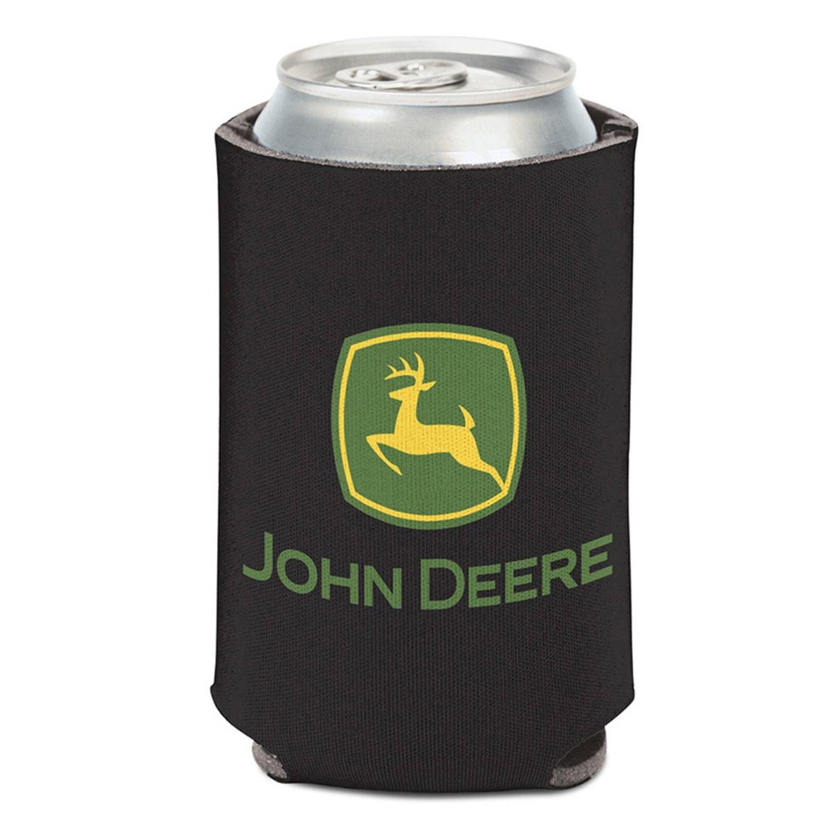 John Deere Can Cooler-Black with Logo 2-Sided 12oz/375ml - Bunnings ...