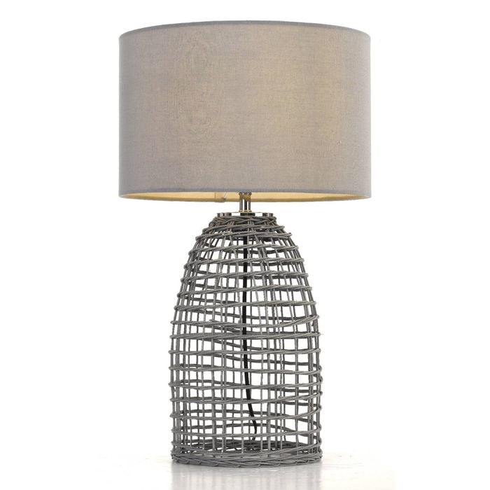 Telbix Grey Bayz 40 Table Lamp - Bunnings Australia
