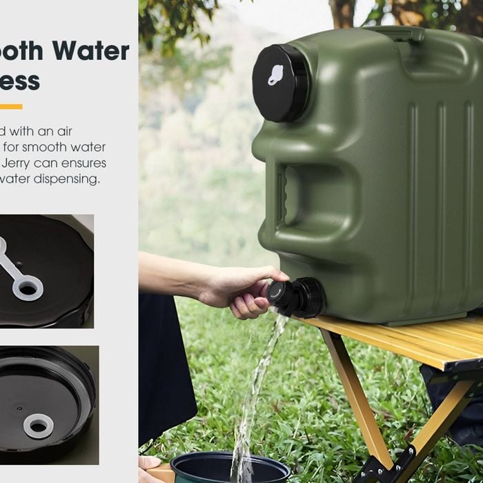 ZUNI Water Container Jerry Can Bucket Camping Outdoor Storage Barrel ...