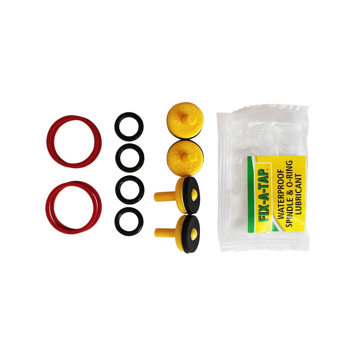 FIX-A-TAP 13mm 1/2" Nylon Tap Valve Repair Kit - 4 Pack - Bunnings ...
