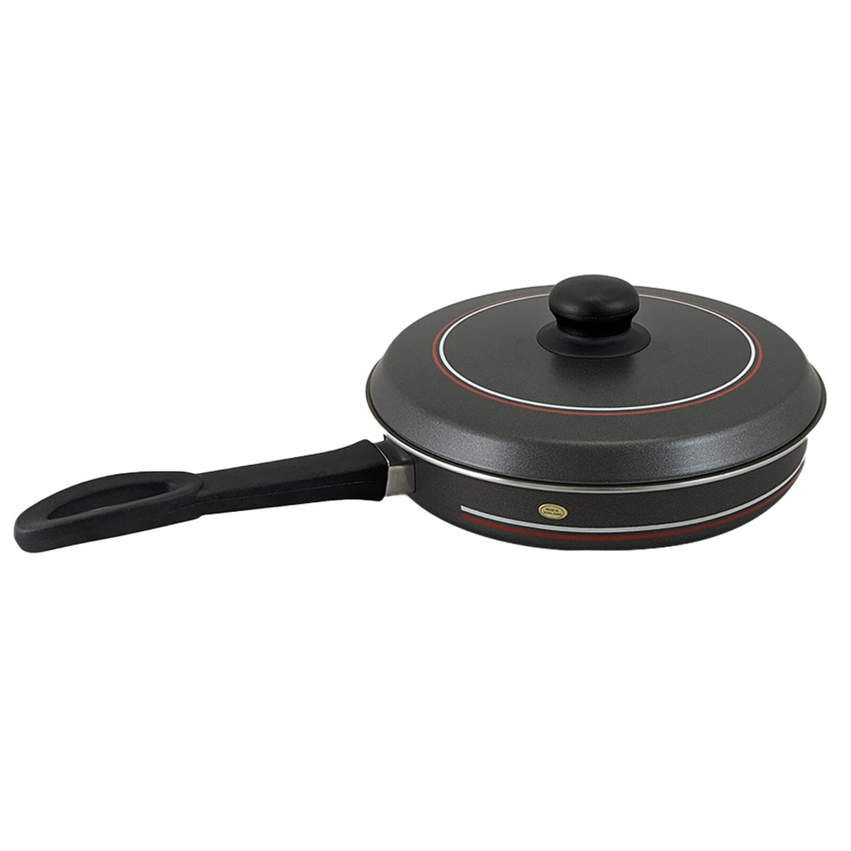 Kitchen Home Cooking Teflon Non Stick Frypan W/Lid 24cm - Bunnings ...