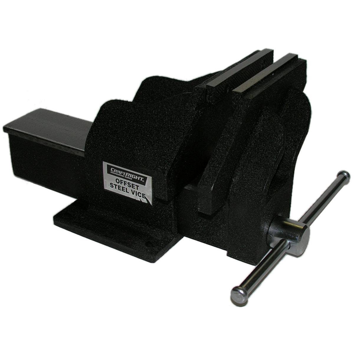 Craftright 150mm Offset Steel Vice - Bunnings Australia