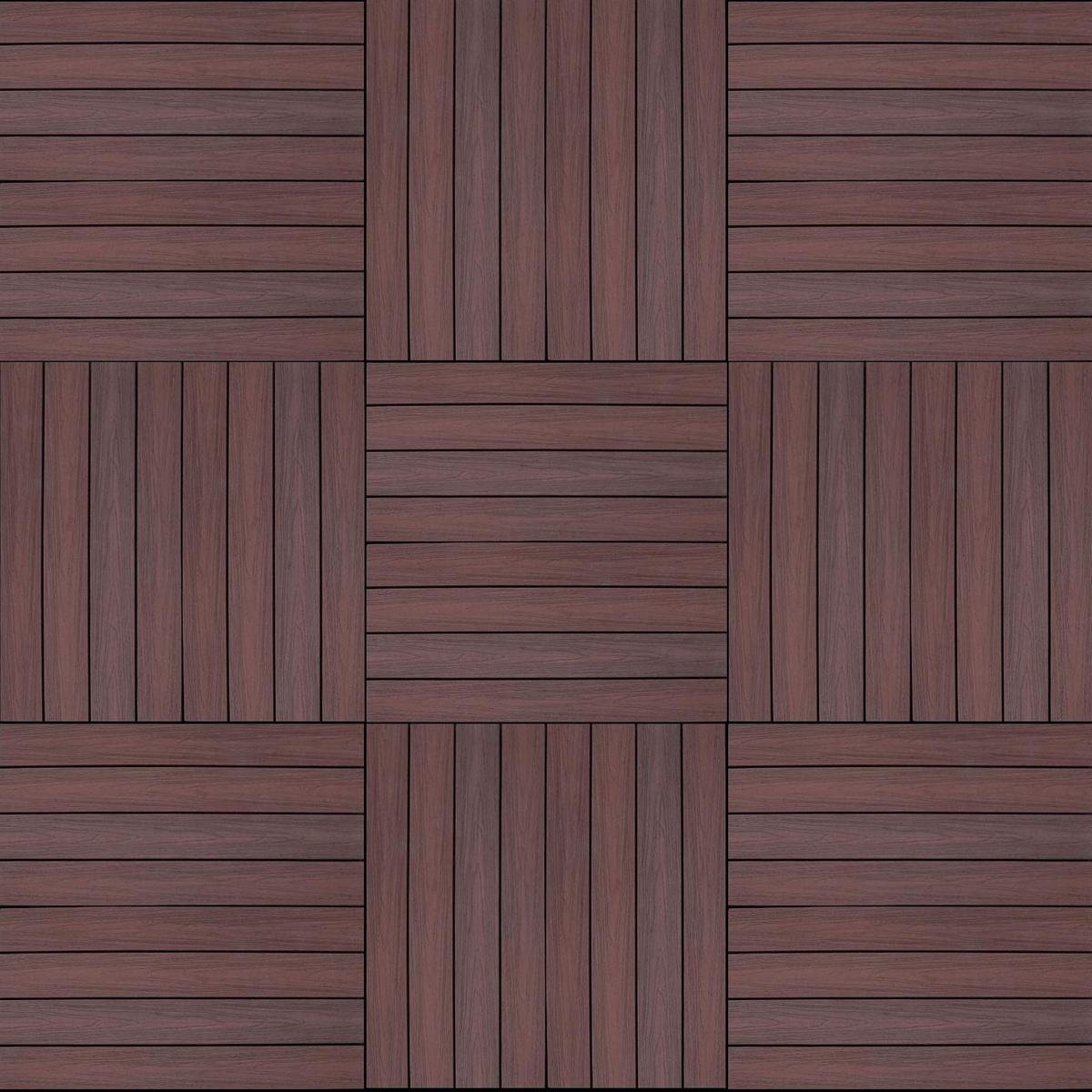 Good Times Decking 3432 x 3432mm Riverbank Red Modular Decking ...