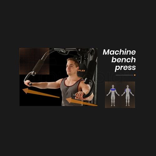 PROFLEX Multi Station Home Gym - M8000 - Bunnings Australia