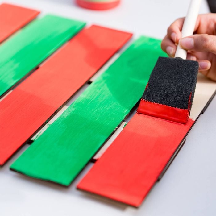 Crafted Assorted Sponges Paint Brushes - 5 Pack - Bunnings New Zealand