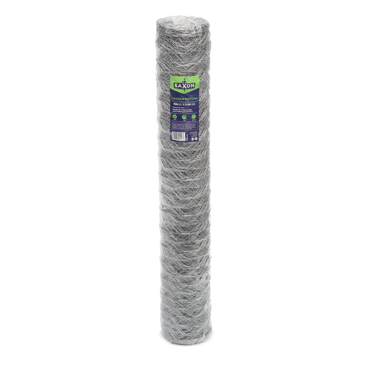 Saxon 90cm x 50m Chicken Wire Netting - Bunnings Australia