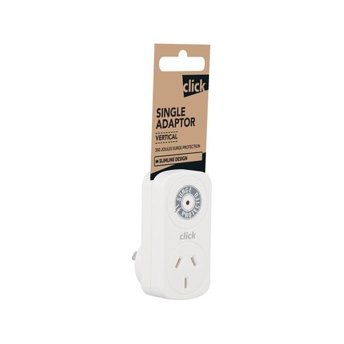 Click Plug In Adaptor With Surge Protection - Bunnings Australia