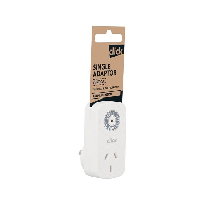 Click Plug In Adaptor With Surge Protection - Bunnings Australia