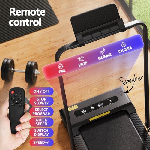 Everfit Treadmill Electric Walking Pad Home Gym Fitness Remote Foldable ...