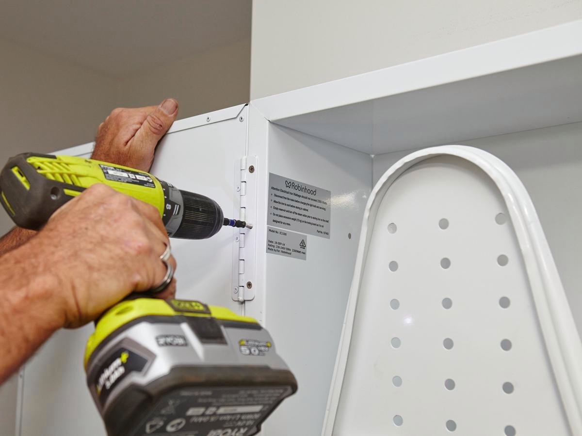 How To Install An Ironing Centre - Bunnings Australia