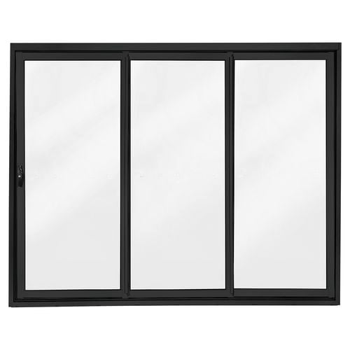 Polar Eco-View Windows 2145 x 2700mm Black Stacking Aluminium Sliding ...