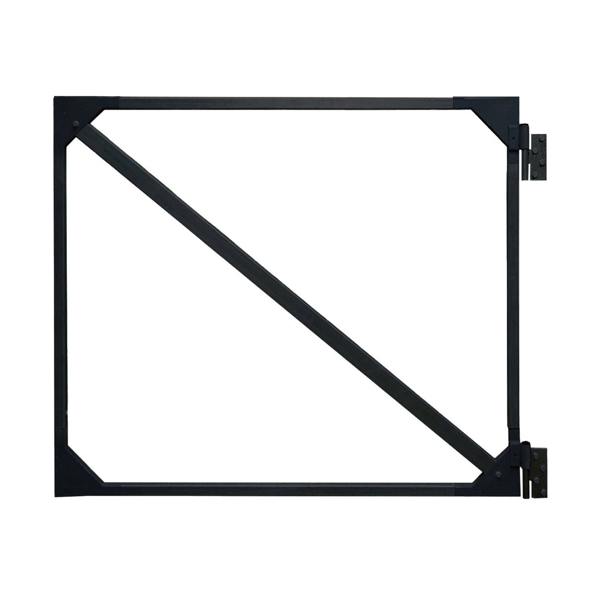 ProtectorAl 1800 x 1200mm Black Steel Gate Frame - Bunnings New Zealand