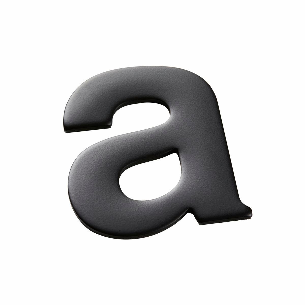Sandleford 50mm Matt Black Mode Letter A - A - Bunnings New Zealand