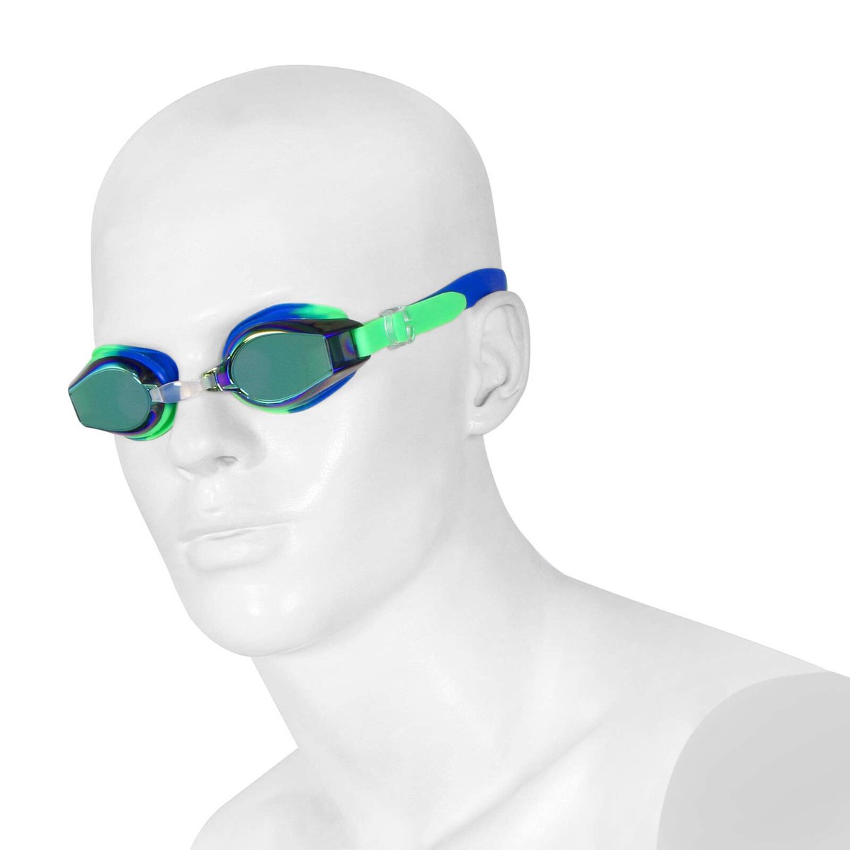 Nivia Splash Swimming Goggles (Green, One Size) - Bunnings Australia