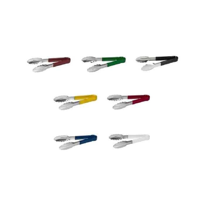 Trenton Colour Coded Tongs 30cm - Set 7 - Bunnings Australia
