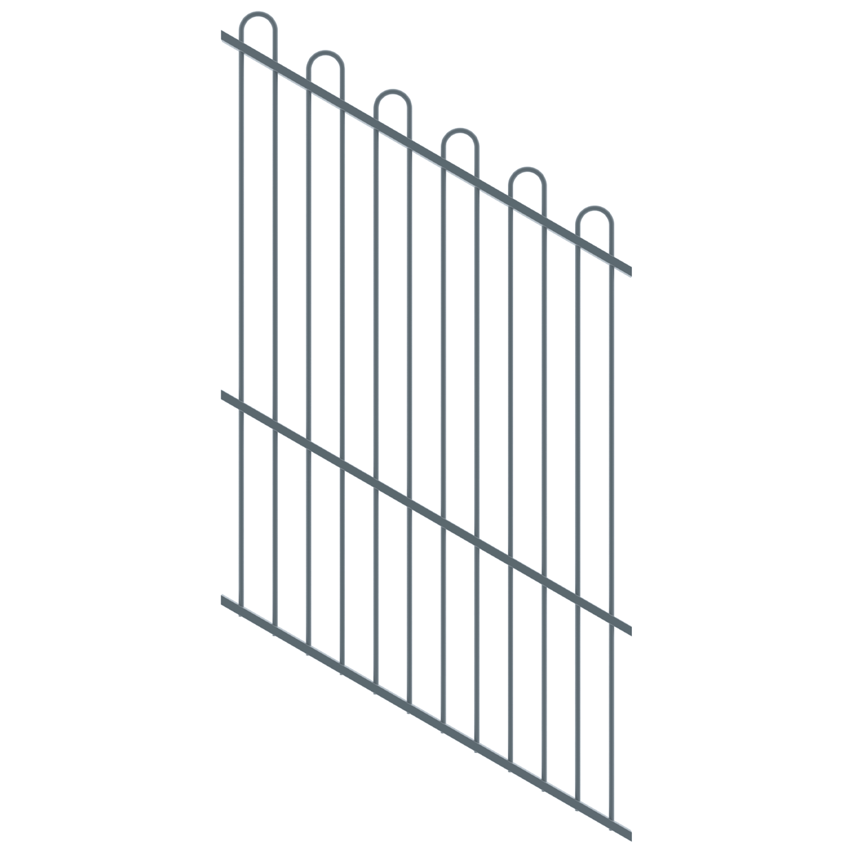ProtectorAl 0350-1200W x 1800H Deep Ocean Loop Top Pool Fence Panel ...