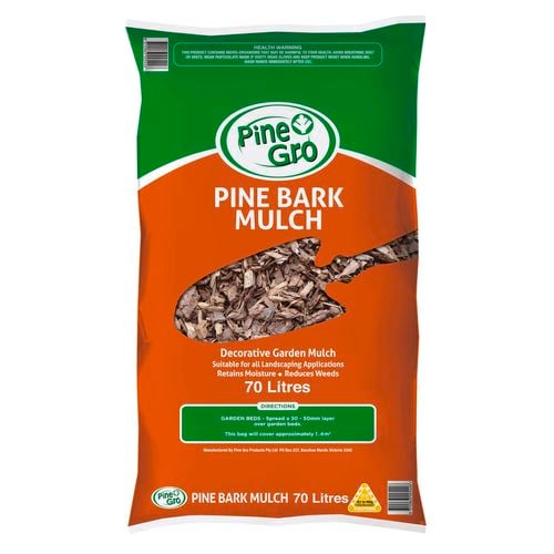 Pinegro 70L Pine Bark Mulch - Bunnings Australia