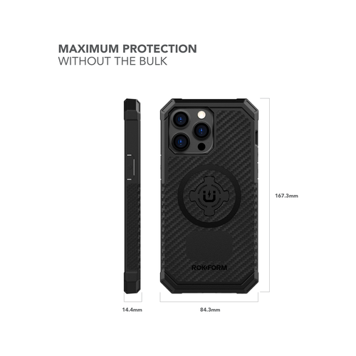 Rokform iPhone 14 Pro Max Rugged Case Black - Bunnings Australia