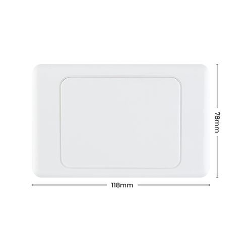 DETA White Blank Wall Cover Plate - 10 Pack - Bunnings New Zealand