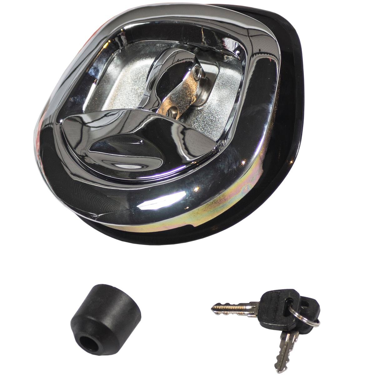 Goliath Chrome Plated Whale Tail Lock - Bunnings Australia