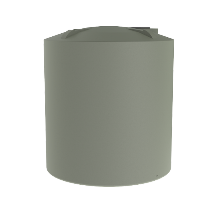 Melro Tanks 12500L Mist Green Round Poly Water Tank - Bunnings Australia